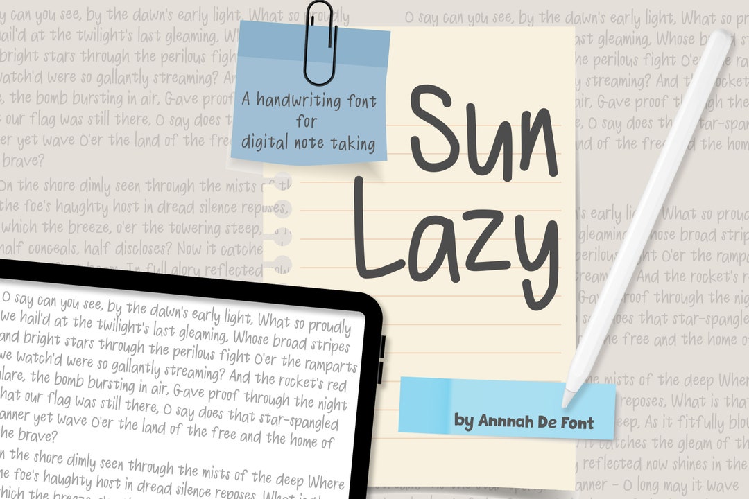 Neat Handwriting Font, Neat Font, iPad Font Goodnotes, Neat Handwritten ...