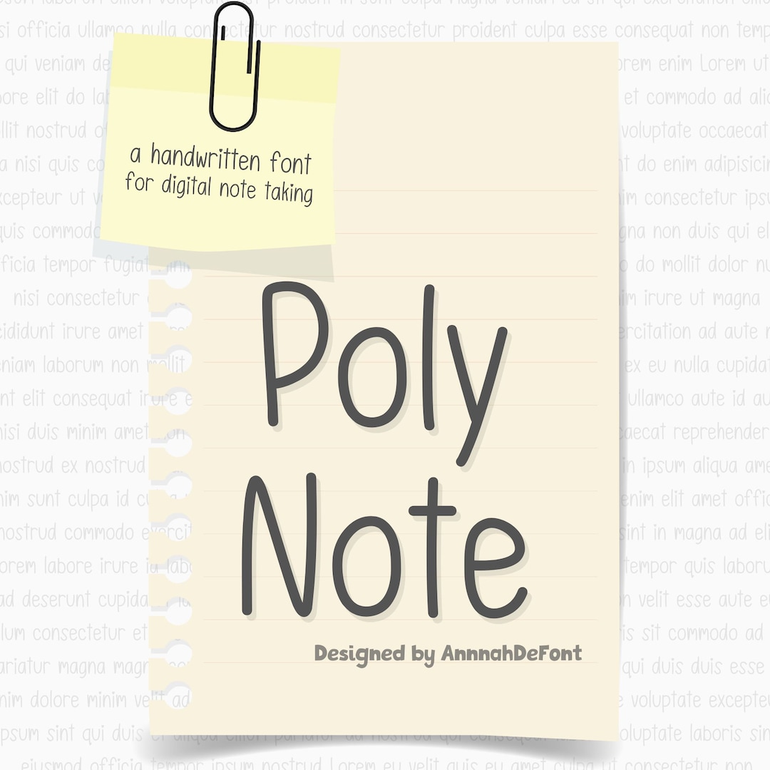 Scribble Neat Handwriting Font Neat iPad Font Goodnotes Neat ...