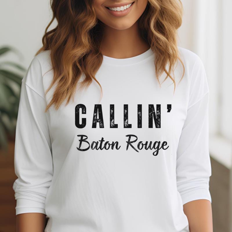 Callin Baton Rouge SVG PNG JPG Digital Download File Graphics Clip Art ...