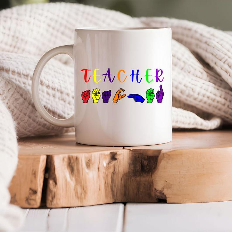 Teacher ASL Sign Language SVG PNG Jpg Digital Download Graphics Clip ...