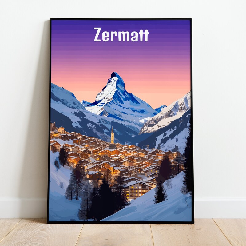 Swiss Style Poster - Etsy