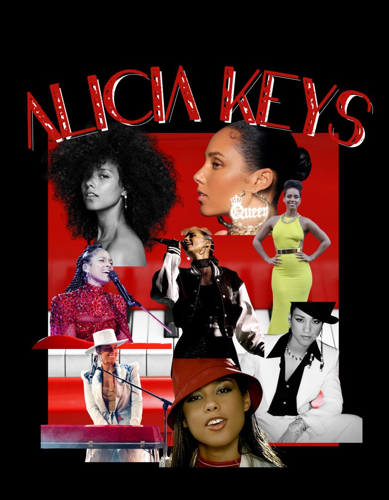 Alicia Keys - Etsy