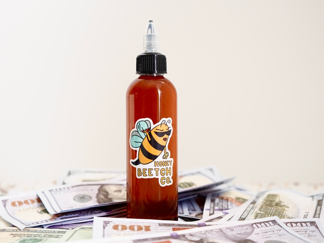 Hot Honey Beetch 4 Oz. Wildflower Honey Grade A Thai Chili Spices Pizza ...