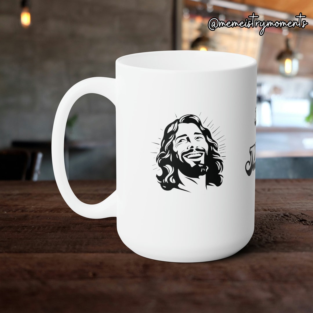 Jesus is My Jam Ceramic Mug, 15 Oz, Funny Mug, Funny Gift for Christian ...