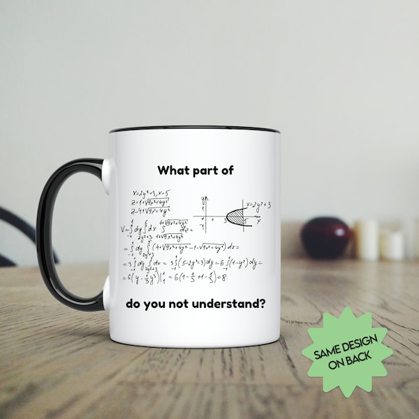 Calculus Mug - Etsy