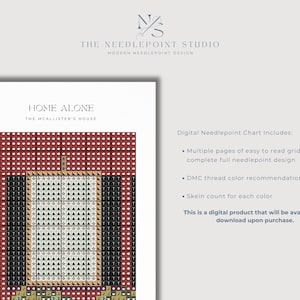 Home Alone Needlepoint Chart | Digital Needlepoint Pattern PDF - Etsy