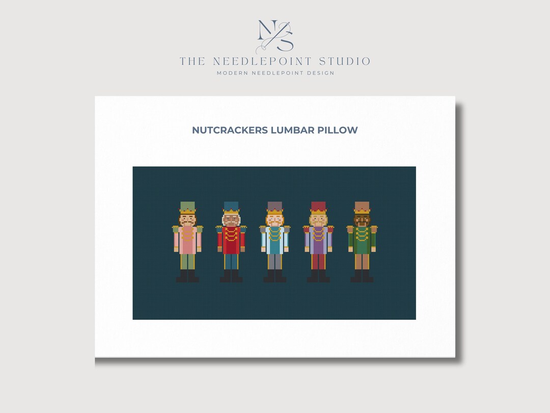 Nutcrackers Needlepoint Chart | Digital Needlepoint Pattern PDF - Etsy
