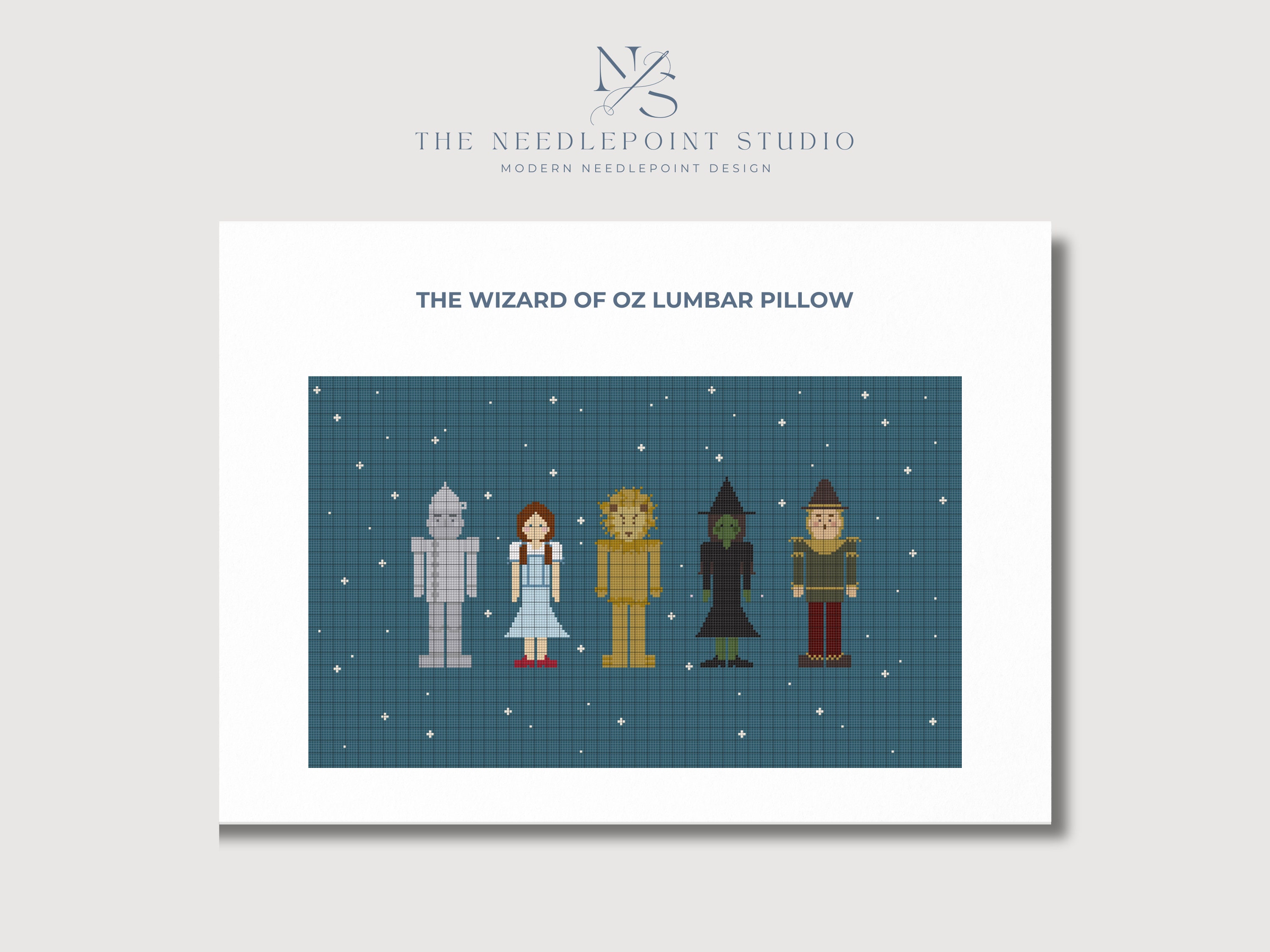 Wizard of Oz Needlepoint Chart | Digital Needlepoint Pattern PDF - Etsy