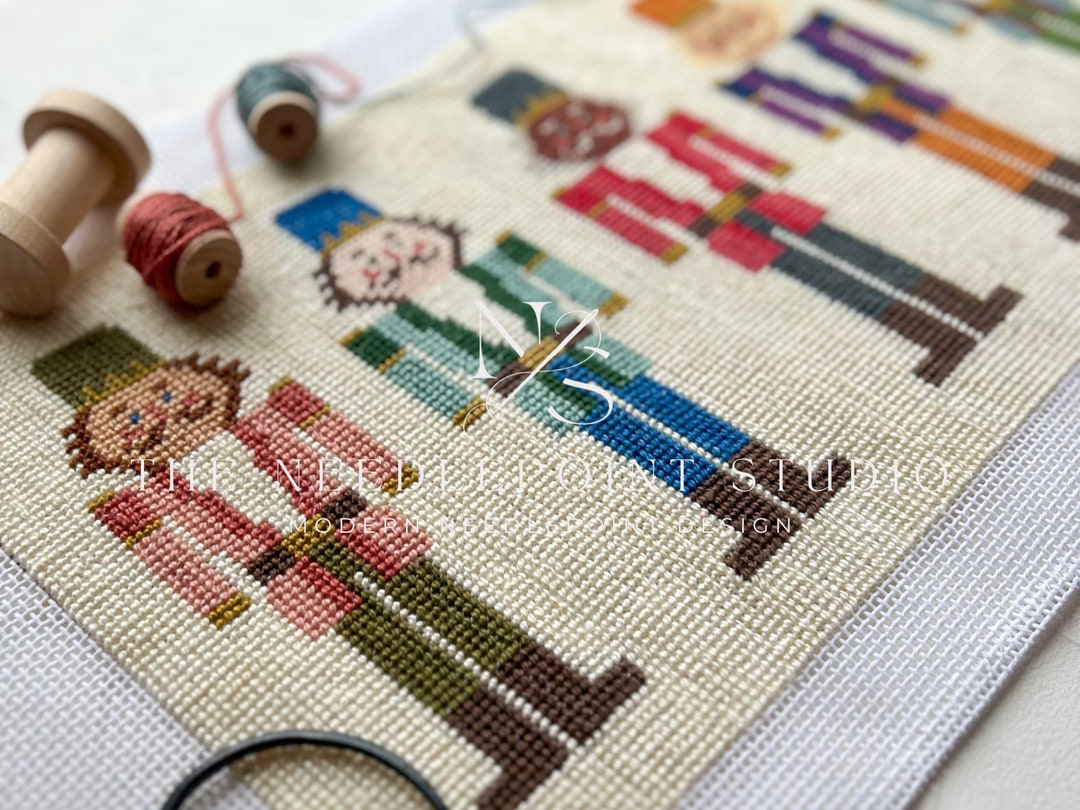 Nutcrackers Needlepoint Chart Digital Needlepoint Pattern PDF - Etsy