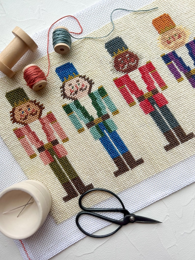 Nutcrackers Needlepoint Chart Digital Needlepoint Pattern PDF - Etsy