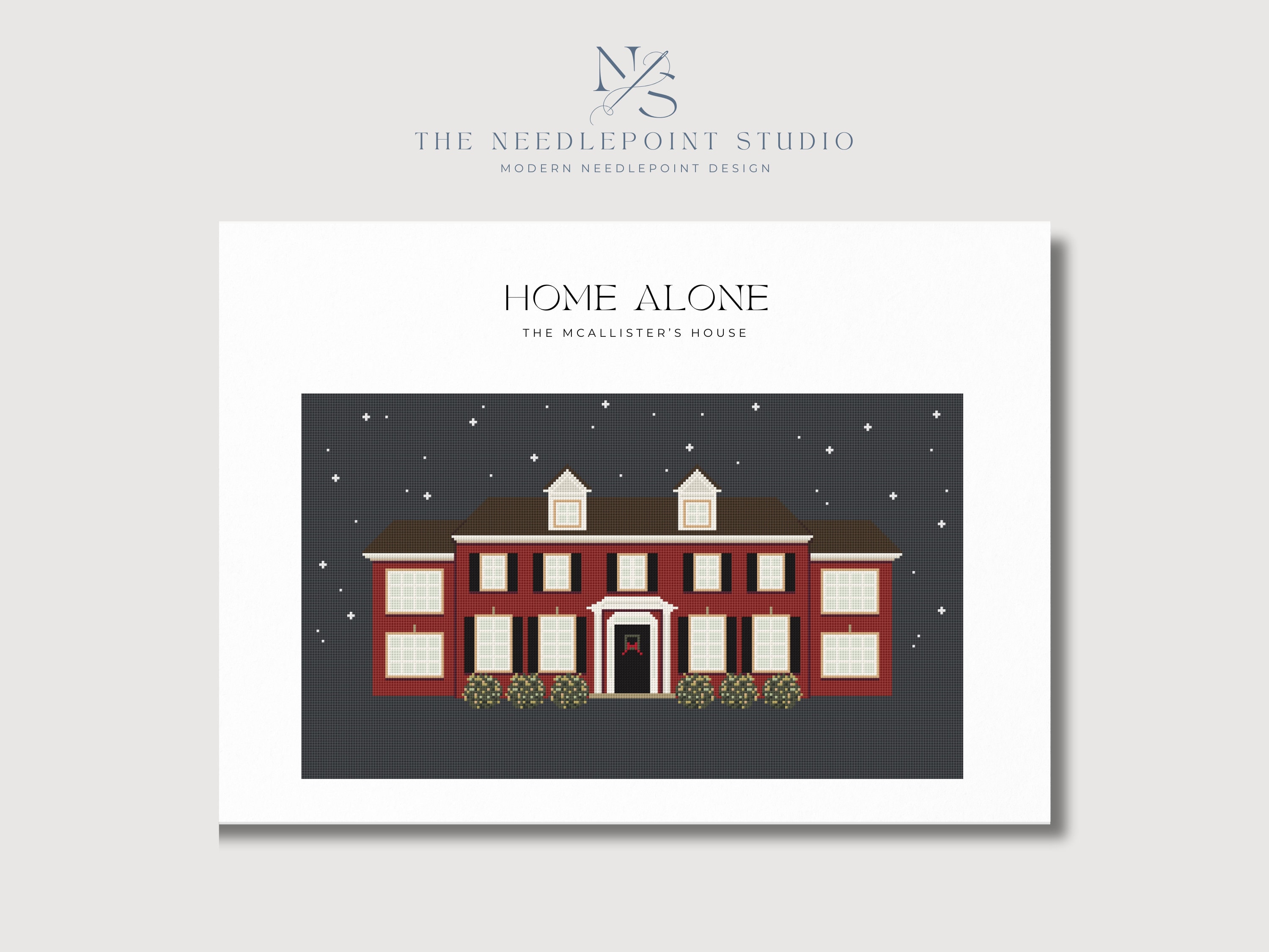 Home Alone Needlepoint Chart | Digital Needlepoint Pattern PDF - Etsy