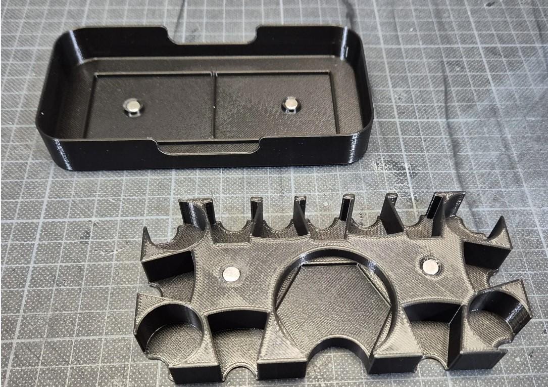 Magnetic Storage Box for Kill Team 2024 Tokens - Portable and Secure ...