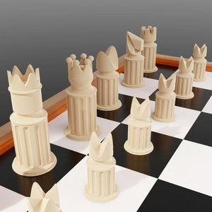 Modern Chess Pieces: Play With Style and Innovation While Being Eco ...