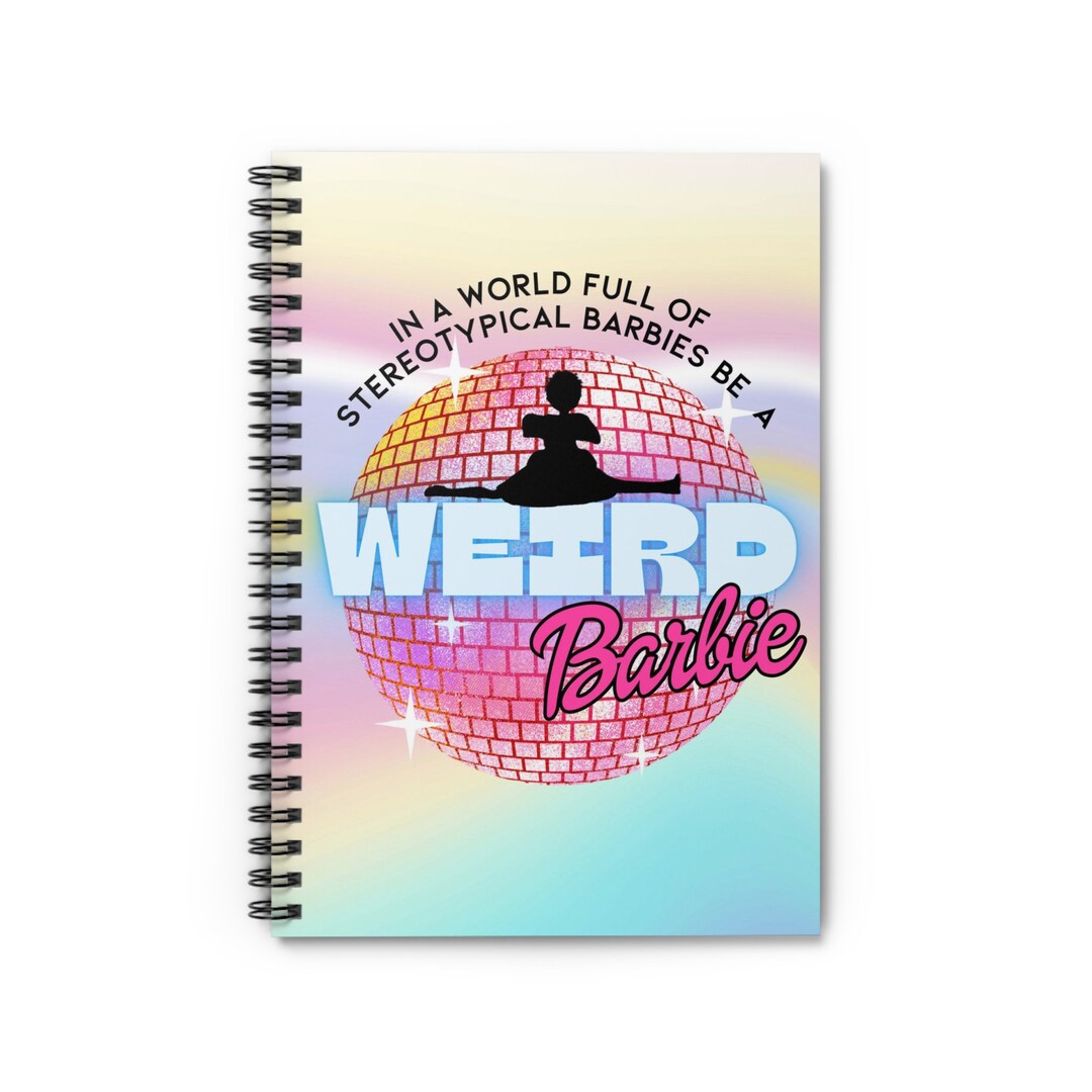 Weird Barbie Spiral Notebook Girly Notebook - Etsy