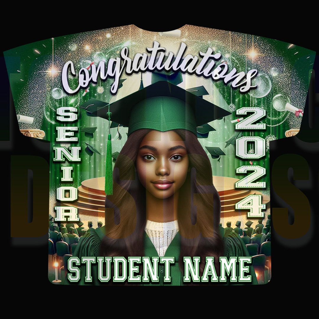 Custom Graduation Template, Personalized Template, Senior 2024 Design ...