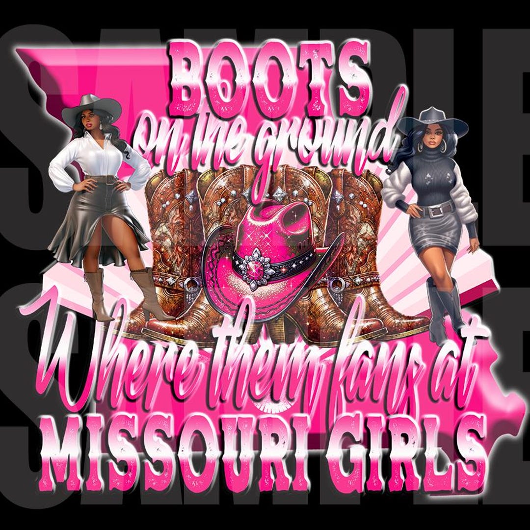 Missouri Line Dancing T-shirt: Cowboy Boots Graphic Tee - Etsy