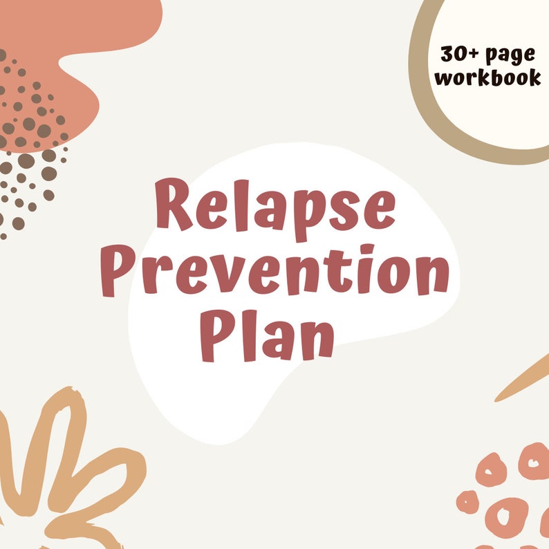 Relapse Prevention Plan - Etsy