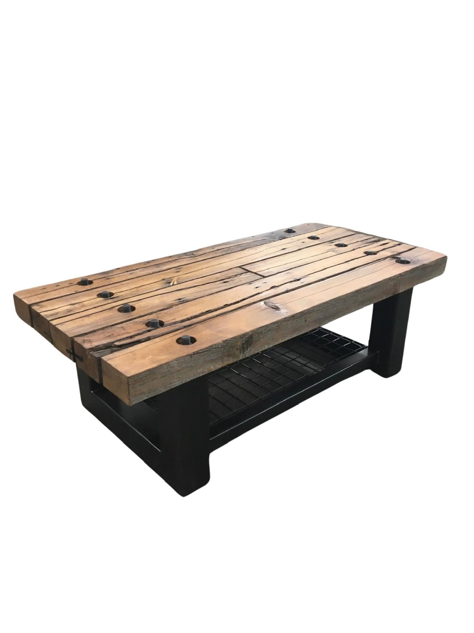 Iron Barn Coffee Table - Etsy