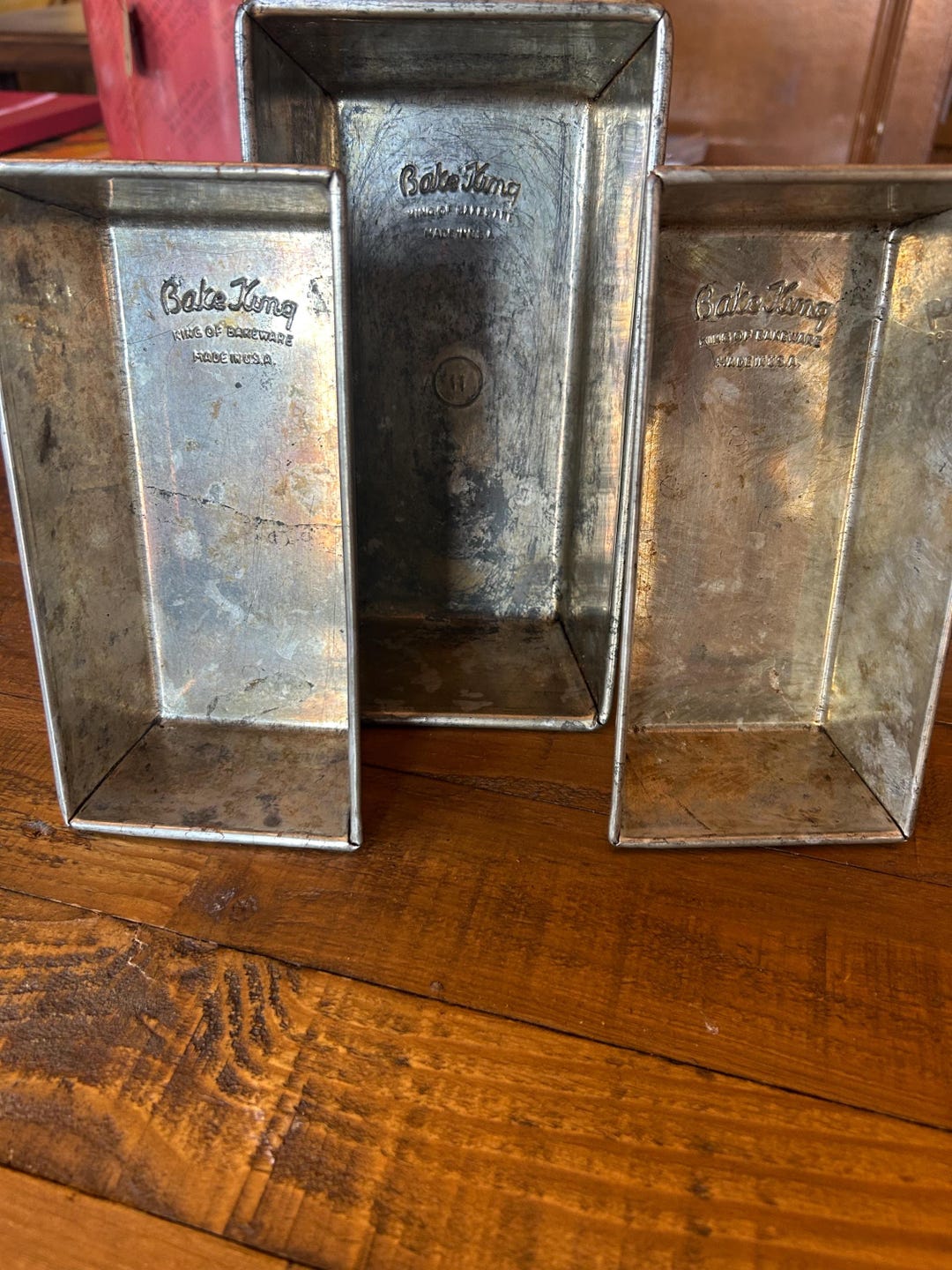 Set of 3 Vintage Bake King Bread Pans - Etsy