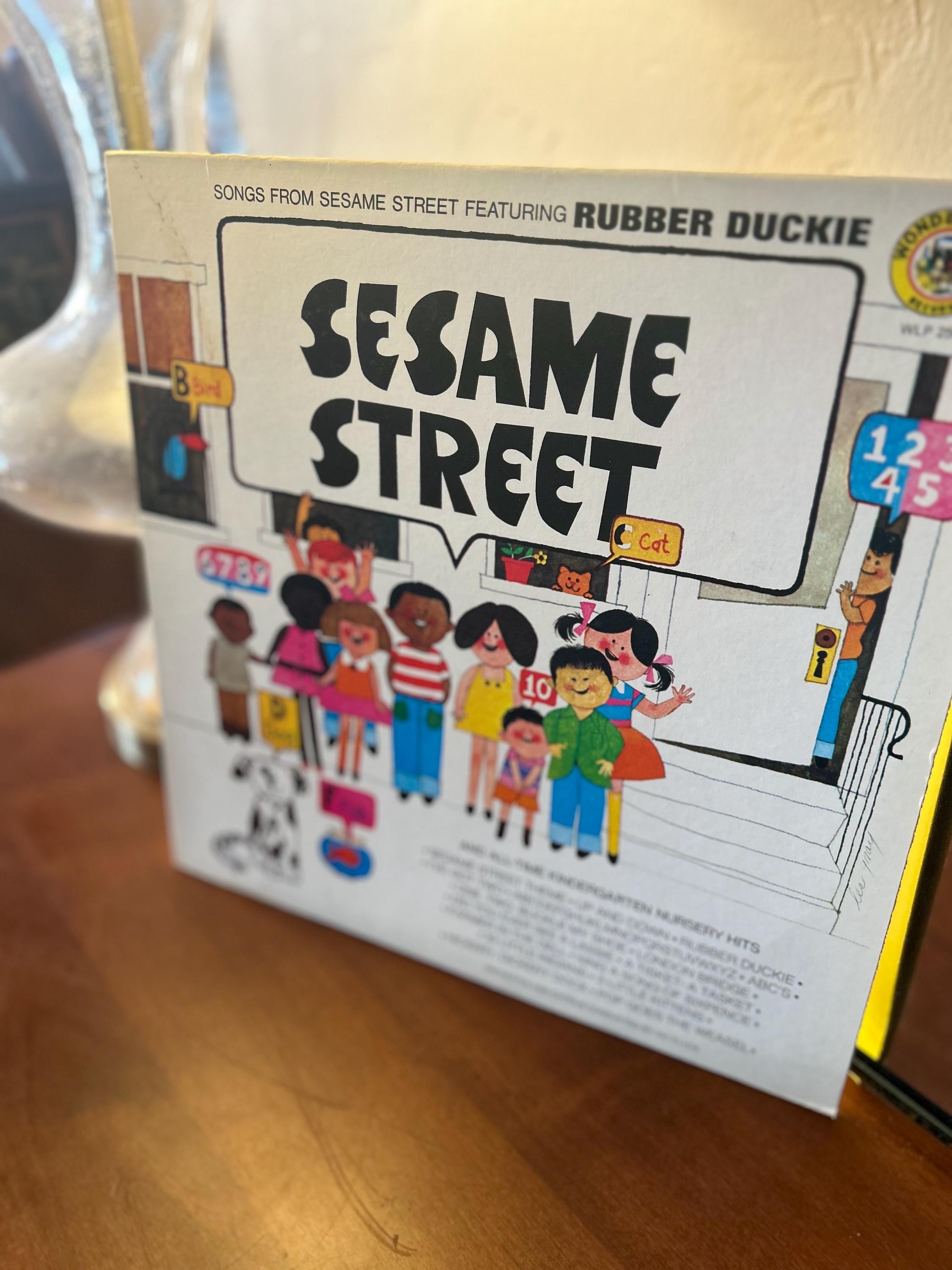 Vintage Vinyl Sesame Street - Etsy