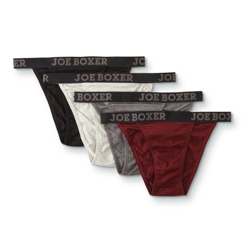 Joe Boxer Rare Men's Tagless Briefs 100% Cotton Underwear String ...