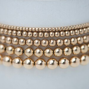 Gold Filled Beaded Bracelet - Etsy