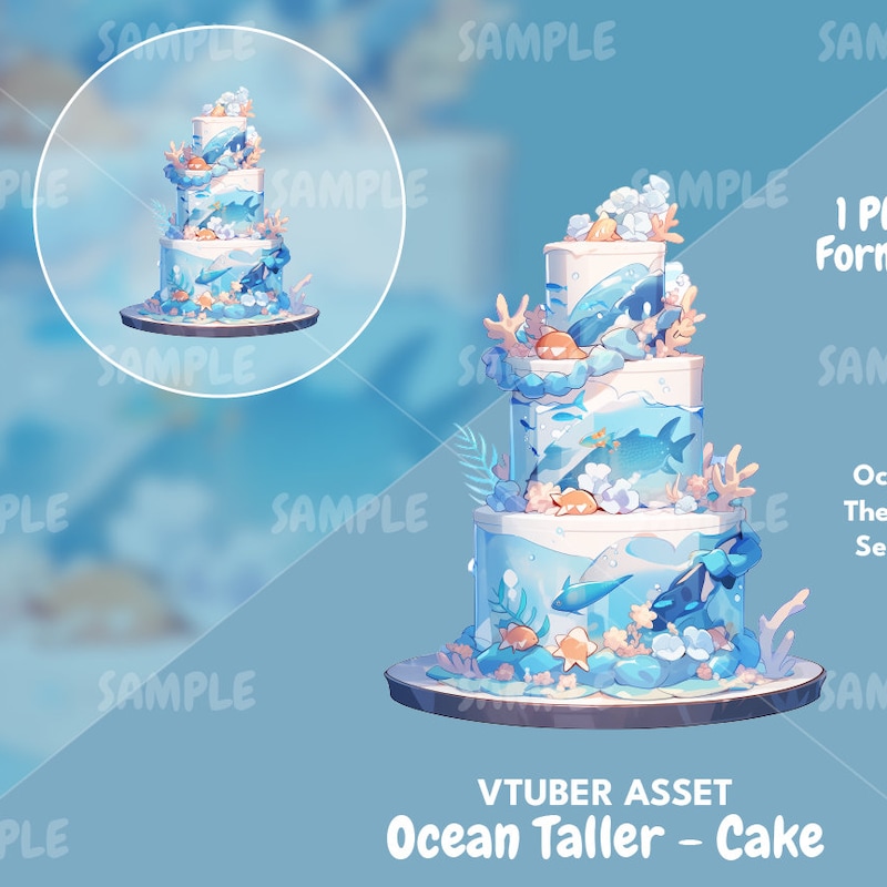Cake Vtuber Assets - Etsy