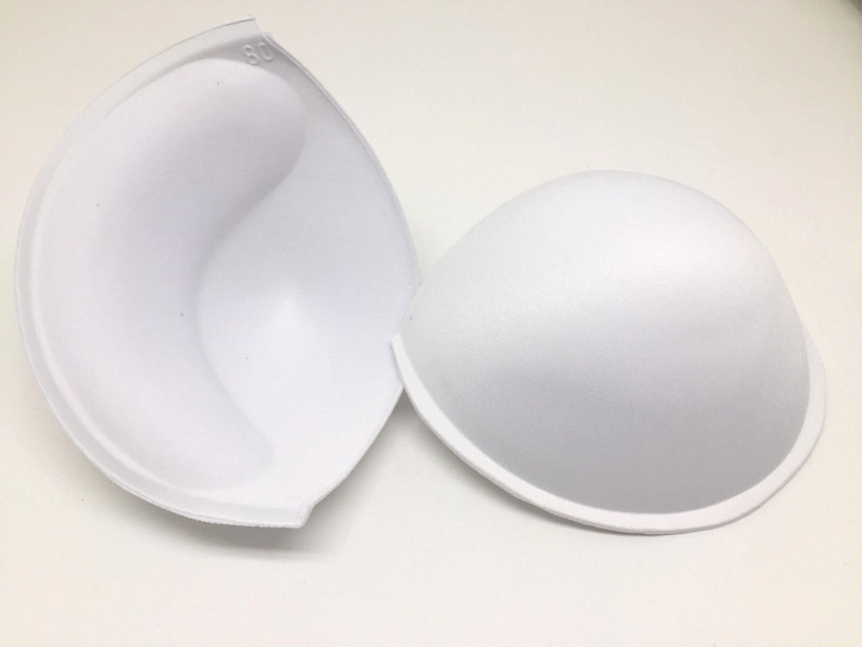 Two(2) Pairs Bra Cups Quality Sew in Bra Cups for Seamstresses, Dress ...