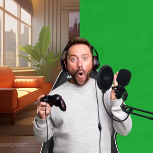 Realistic Background for Youtube And/or Twitch Channel, Virtual/digital ...