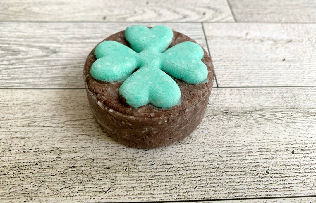 Clover Shampoo Bar Solid Shampoo Syndet Bar Natural Haircare Shamrock ...
