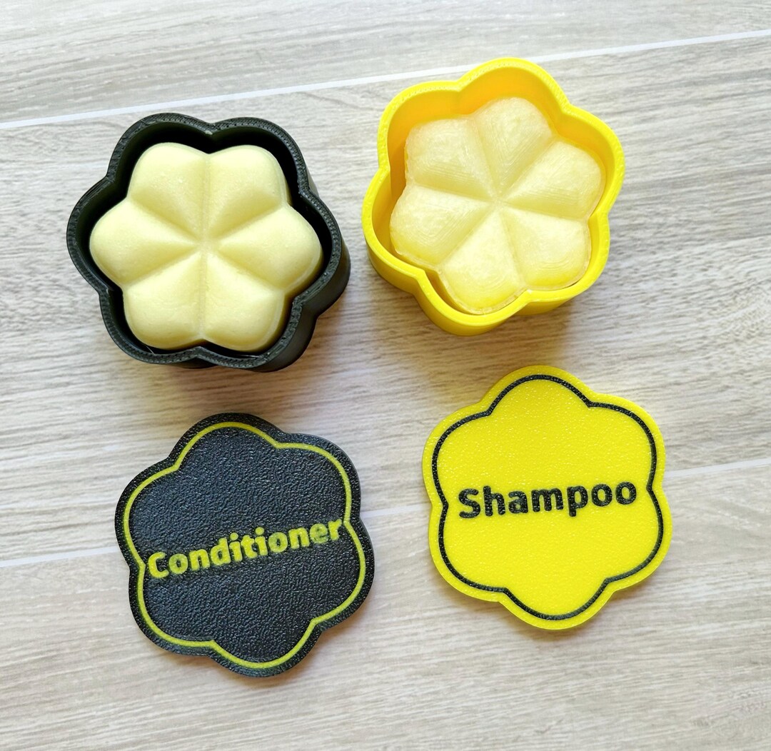 Shampoo & Conditioner Bar Set | Solid Shampoo | Syndet Bar | Three ...