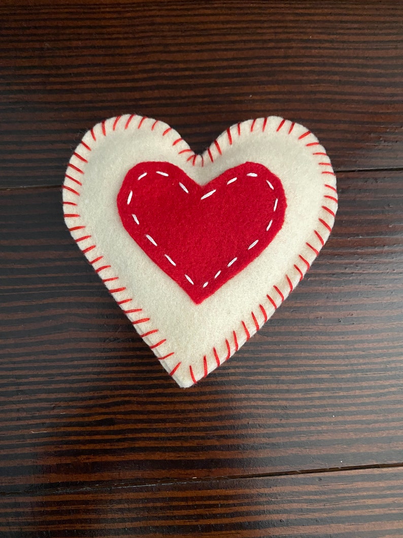 Heart Bowl Fillers Set of 4 - Etsy