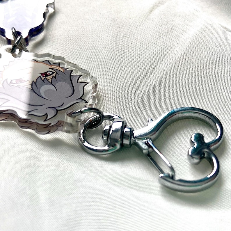 Kaworu Nagisa Acrylic Keychain - Etsy