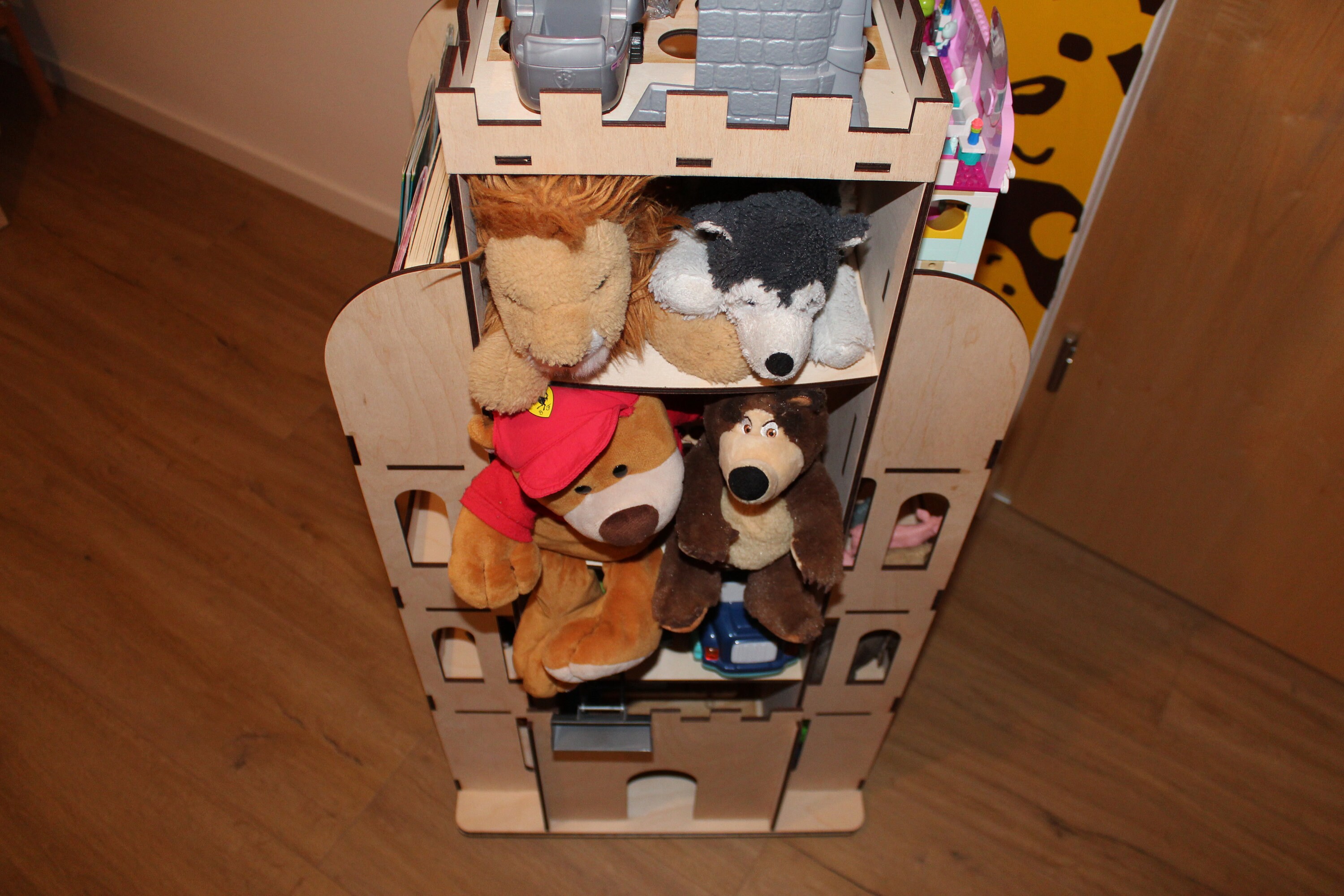SORTI - DIY Laser Cut Files for Kids' Storage Tower: Build Your Own ...