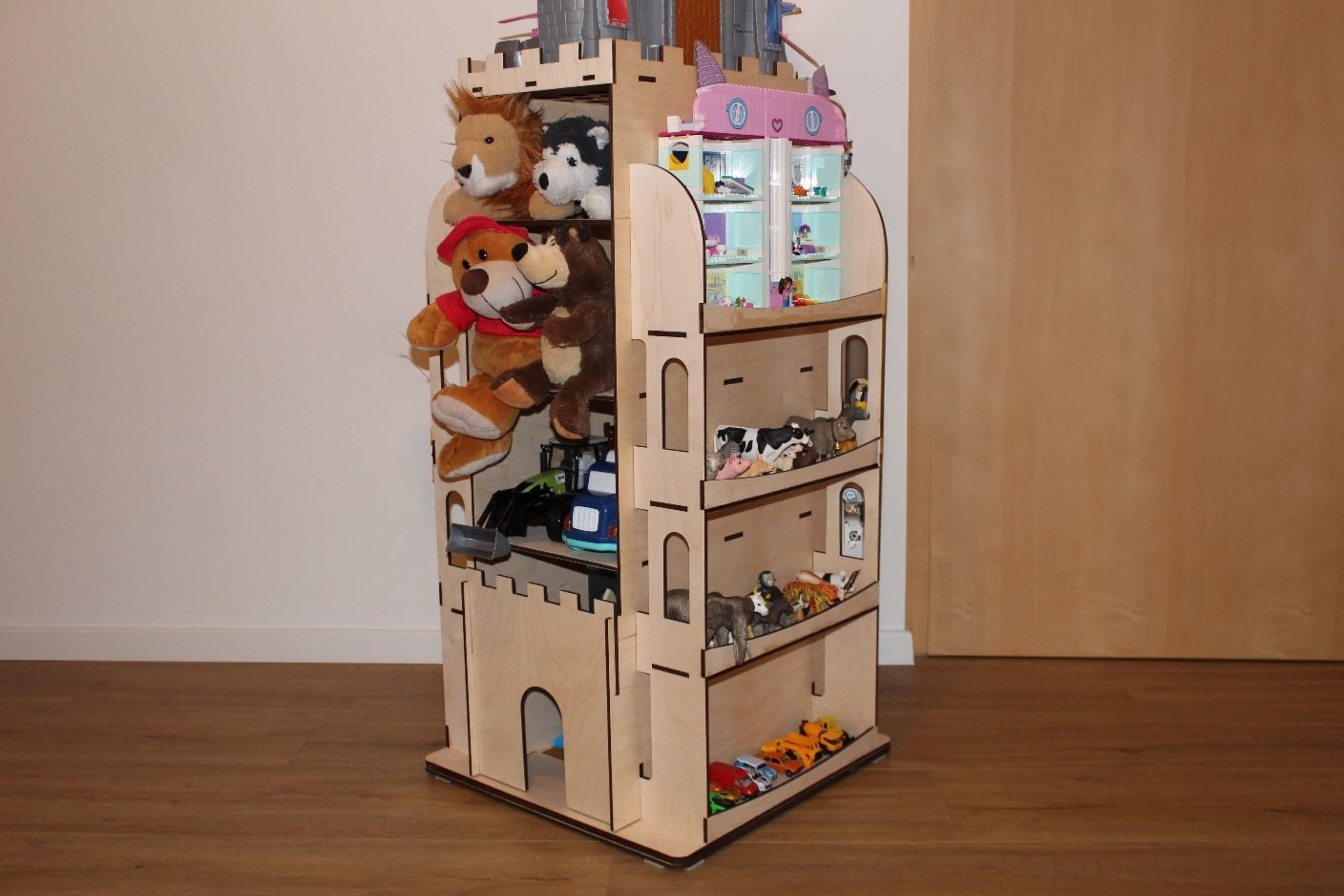SORTI - DIY Laser Cut Files for Kids' Storage Tower: Build Your Own ...