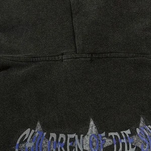 Oversized Black Hoodie Streetwear Hip Hop Abstract Graphic - Etsy