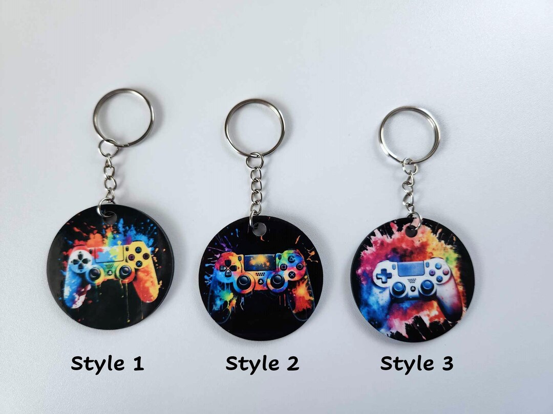 Playstation Controller Keychain - Etsy