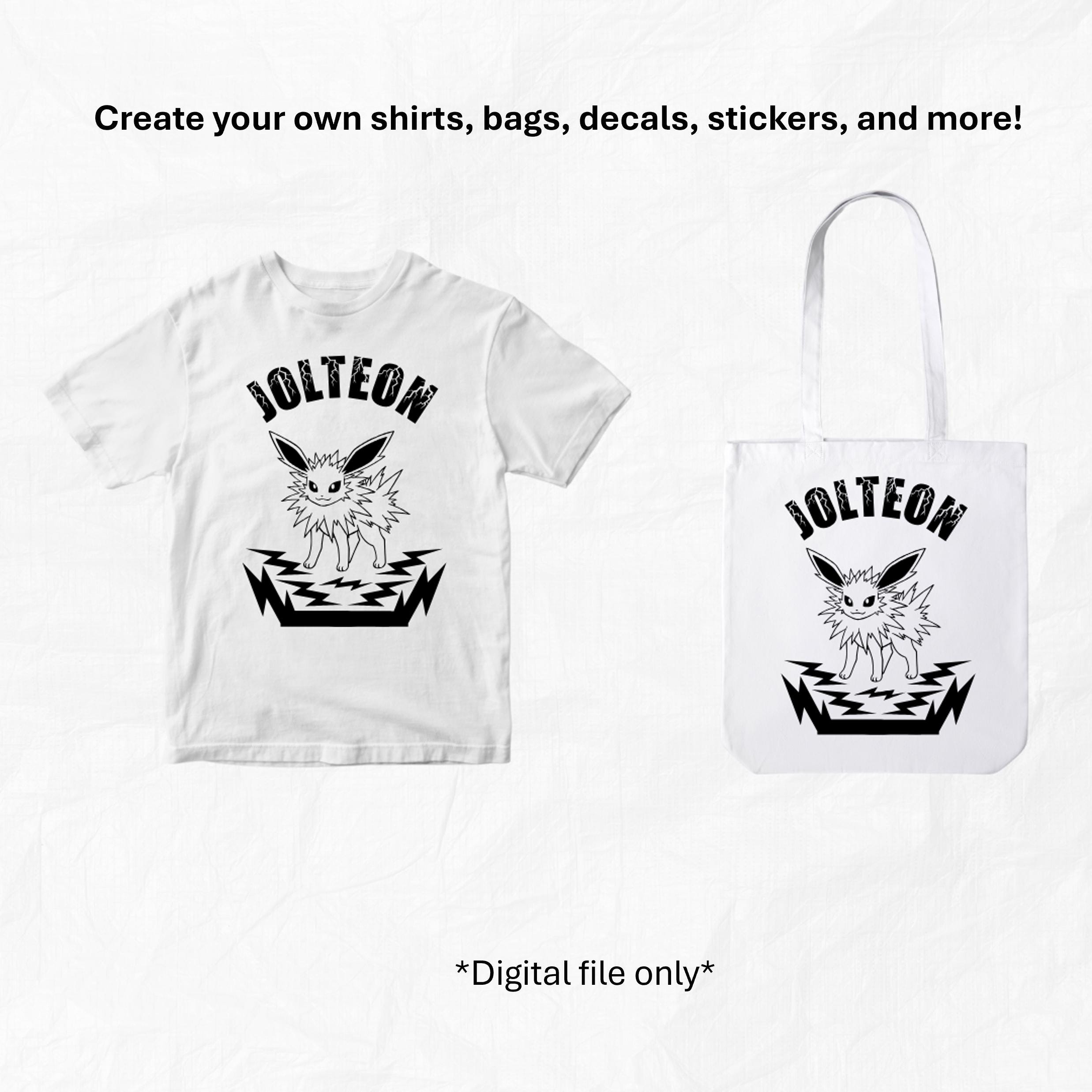 Jolteon SVG Bundle- SVG and PNG Formats: Digital File Only! Pokémon ...