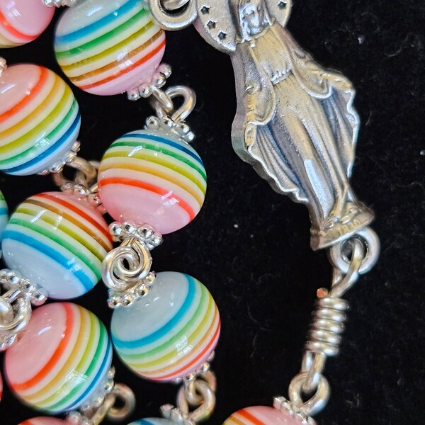 Rainbow Rosary Center - Etsy