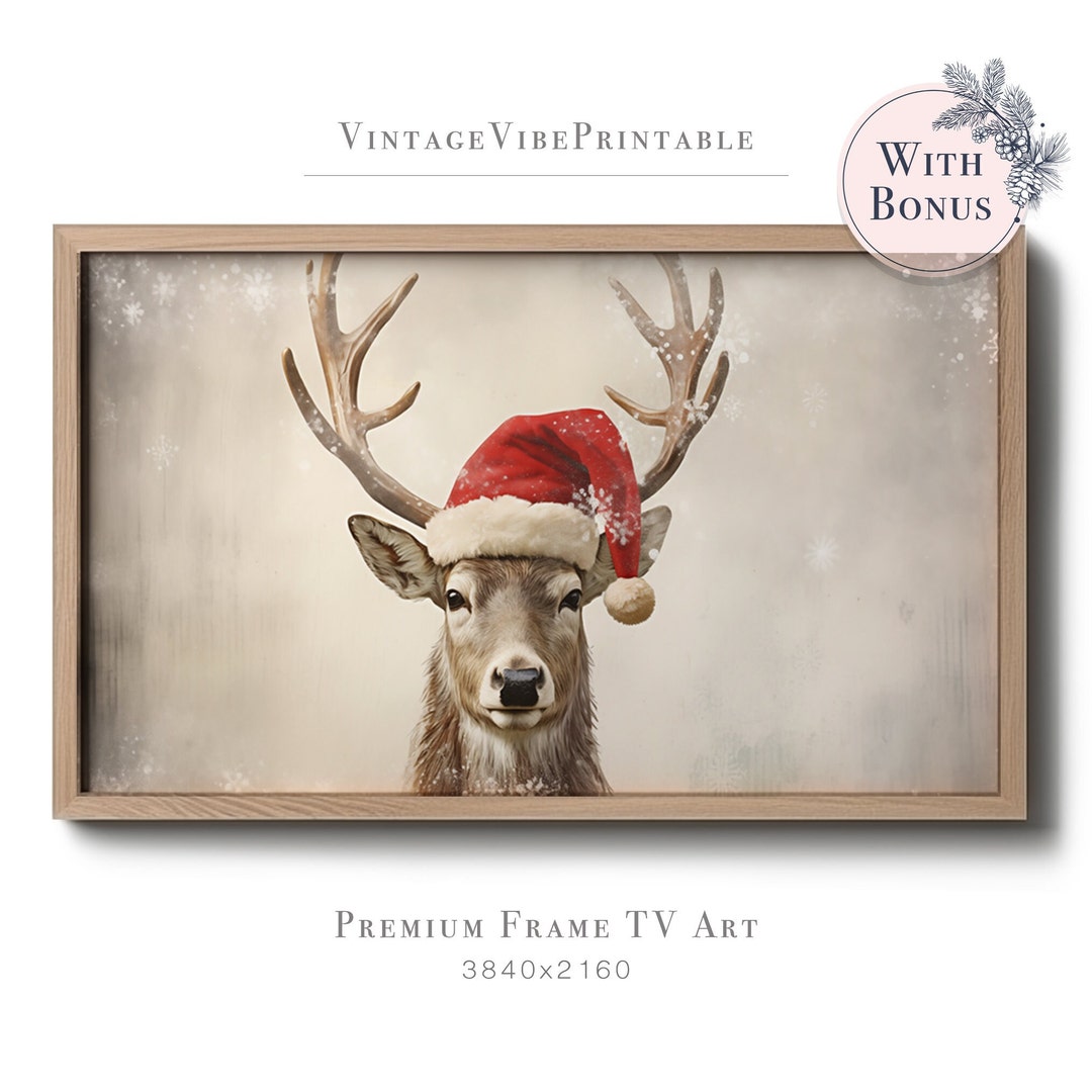 Frame Tv Art Christmas Frame Tv Samsung Frame Tv Art Winter Frame Tv ...