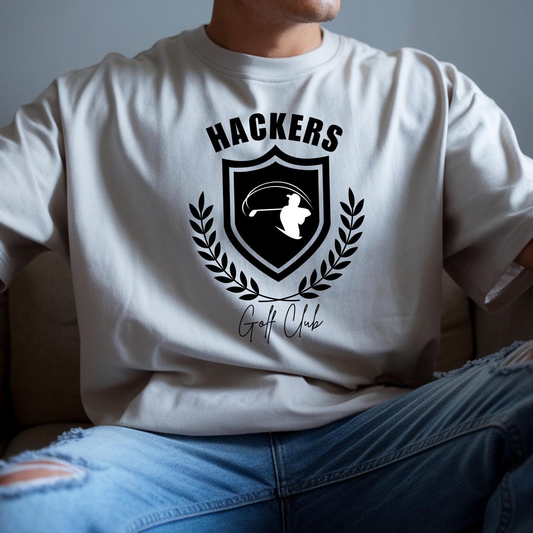 Hackers Golf Club SVG PNG: Funny Golf Design for Cricut & Silhouette - Etsy