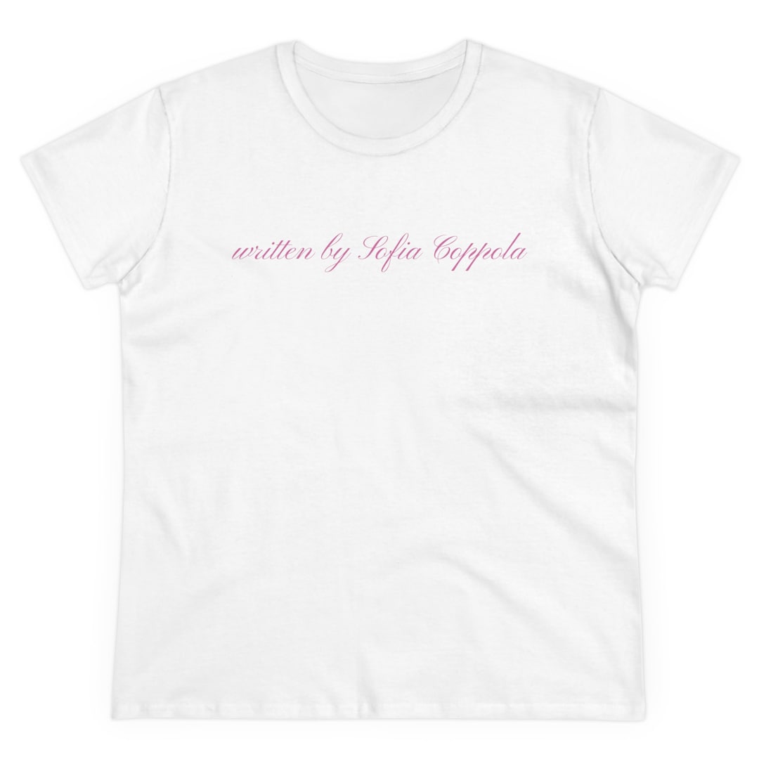 Coquette Aesthetic, 'written by Sofia Coppola' T-shirt - Etsy