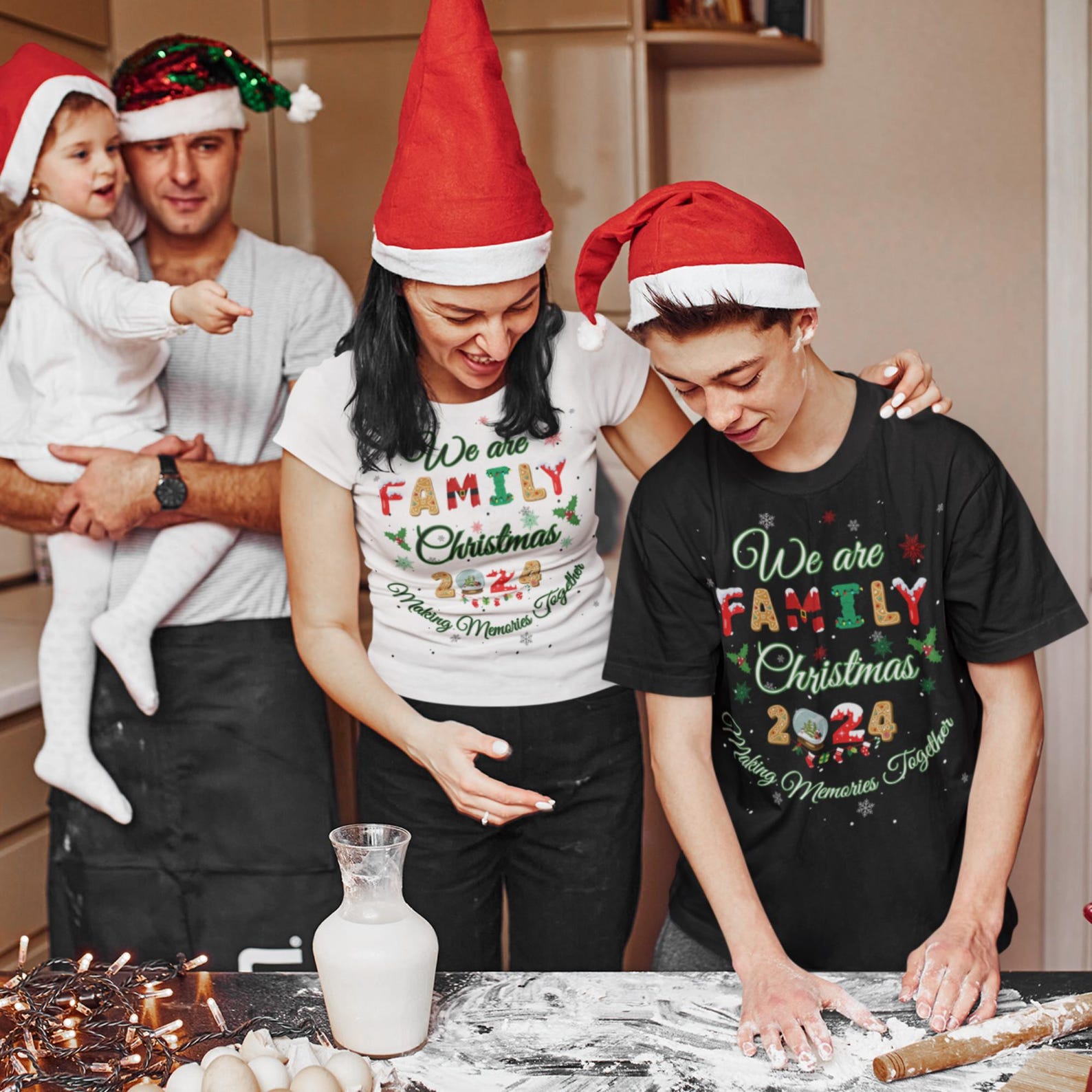 We Are Family Christmas 2024 Making Memories Together Png, Family ...