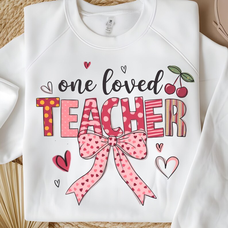 Teacher Valentine PNG Bundle,pink Valentine Png, Retro Valentine ...