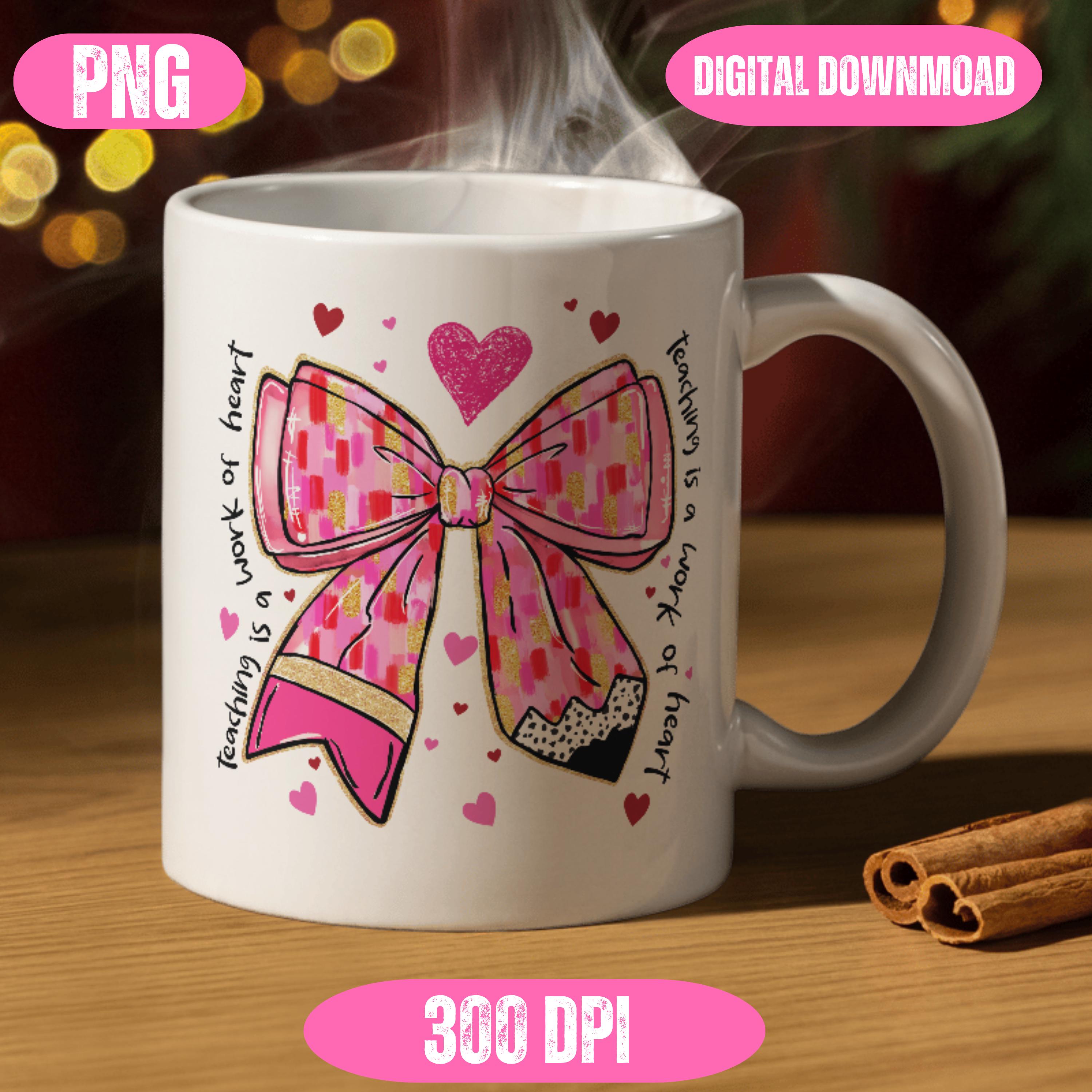 Teacher Valentine PNG Bundle,pink Valentine Png, Retro Valentine ...