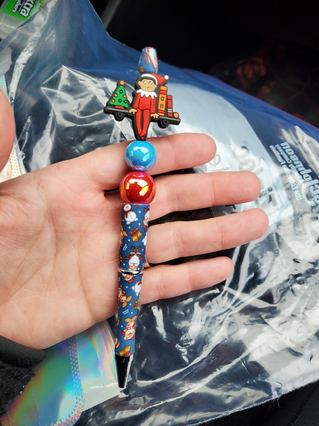 Funny Christmas Pens Set Beadable Pens - Etsy