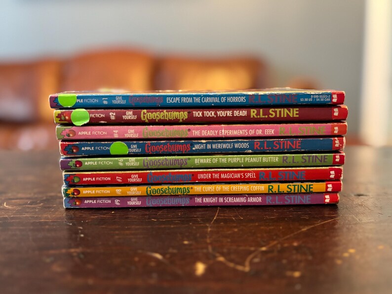 First Edition GIVE YOURSELF GOOSEBUMPS Books by R.L. Stine – Vintage ...