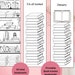 Printable Bookmark Book Tracker Bundle, 27 Printable Reading Tracker ...