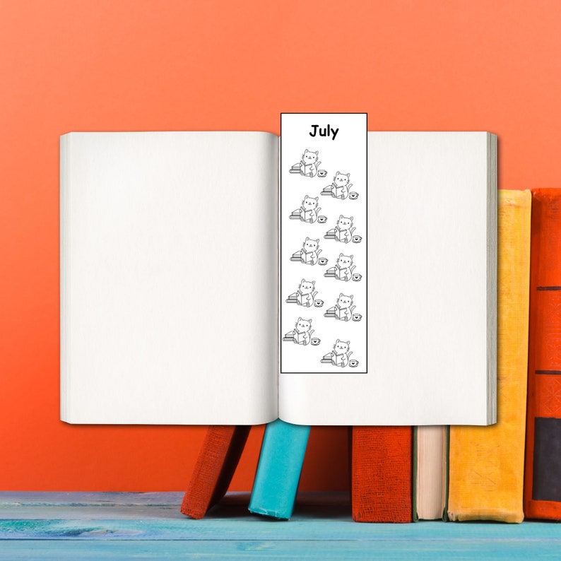 Printable Bookmark Book Tracker Bundle, 27 Printable Reading Tracker ...