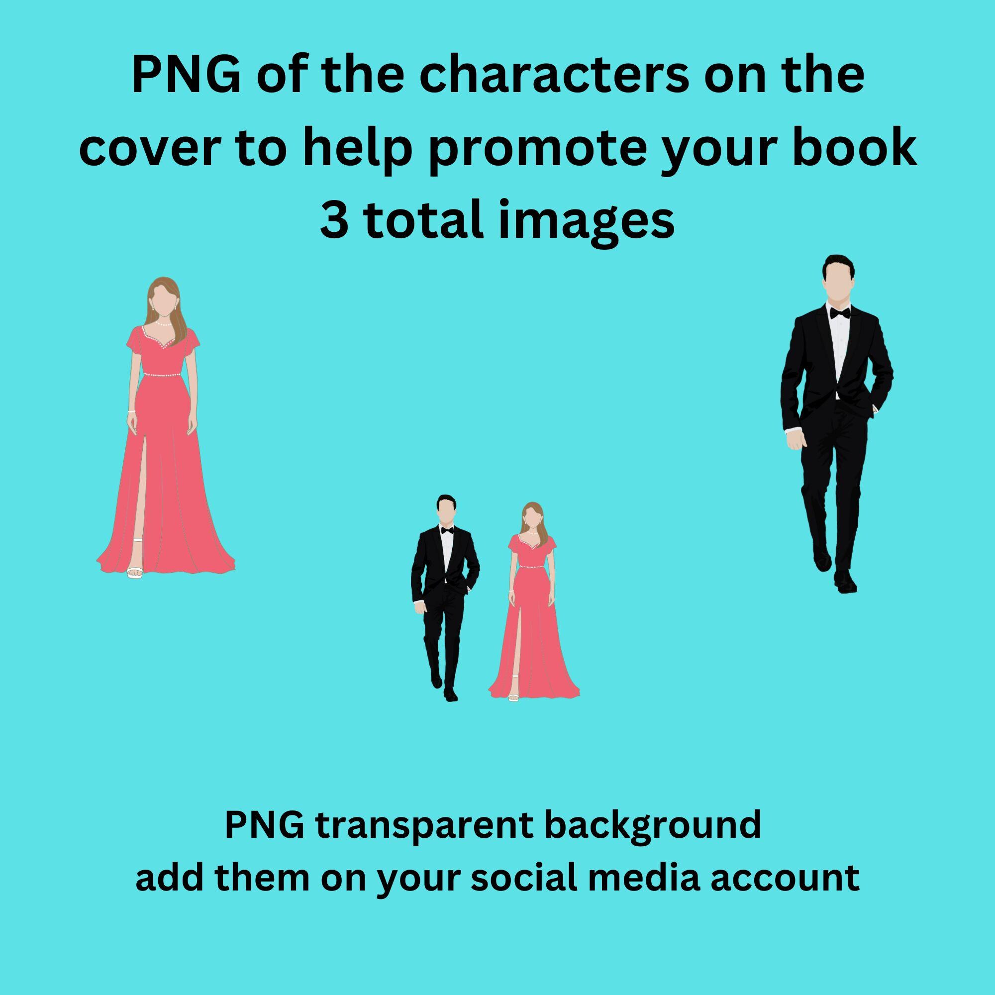 Premade Romance Book Cover, Cover for Romantic Comedy, Digital Ebook ...